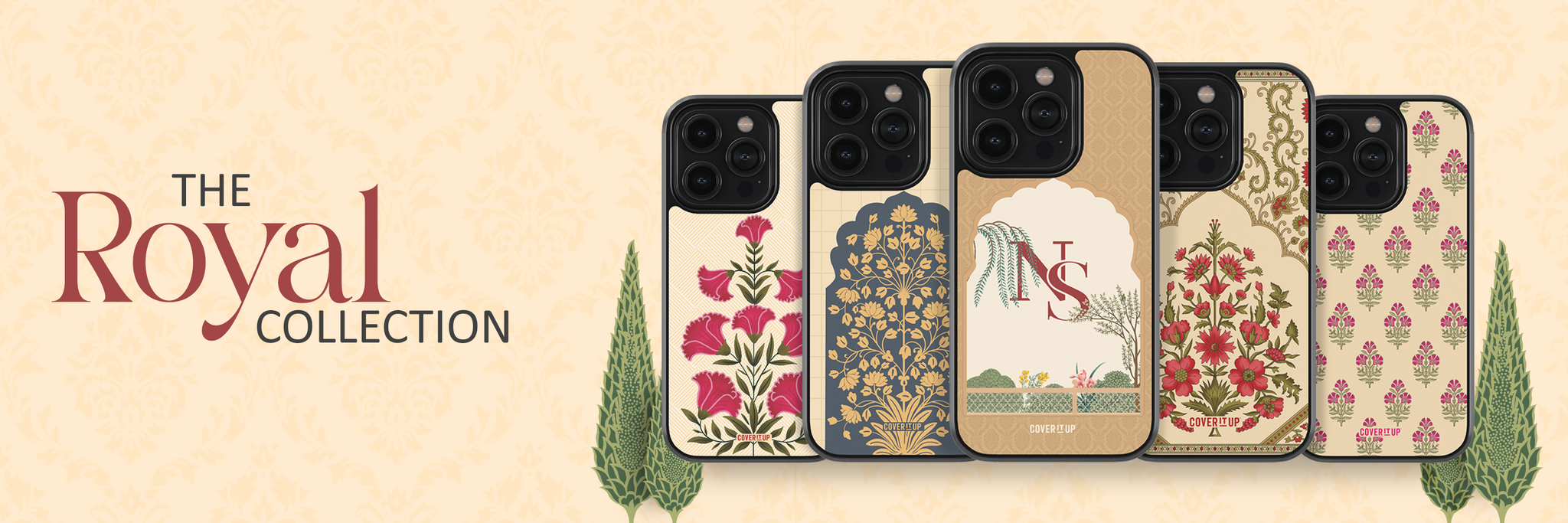 Buy Royal Motif Glass Phone Covers & Cases Online