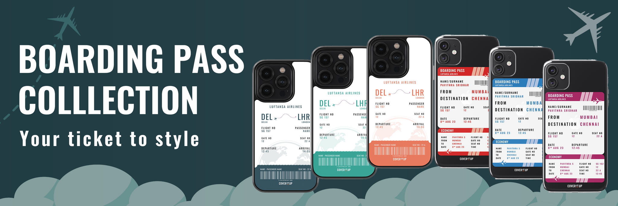 Buy Boarding Pass Mobile Phone Covers