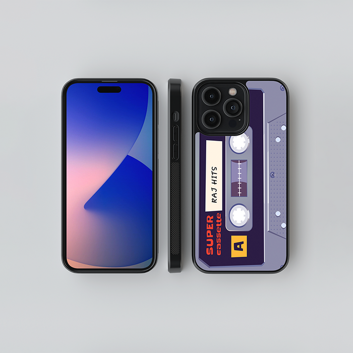 Custom Super Cassette Glass Case